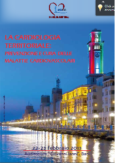 Bari, convegno ''La cardiologia territoriale'' all'Auditorium Giovanni ...