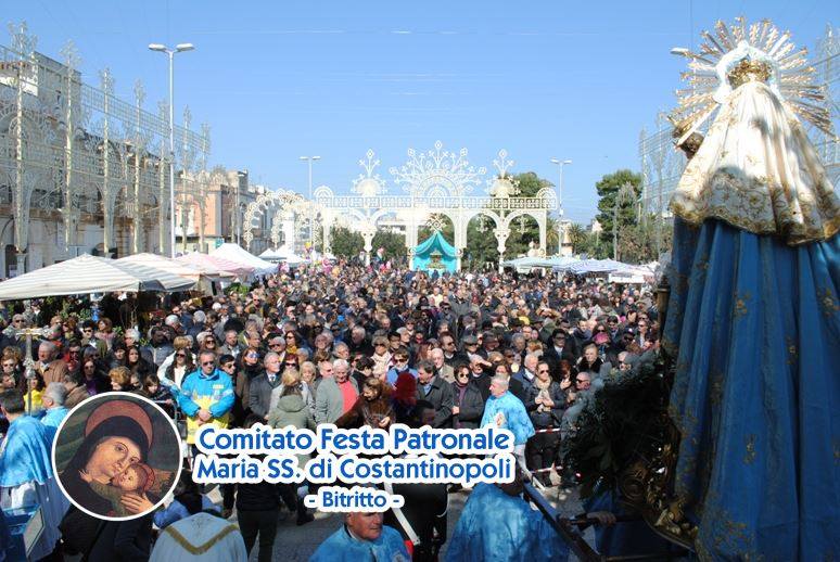 Bitritto, festa patronale: il programma completo dei 4 giorni ... Bitritto, festa patronale: il programma completo dei 4 giorni ...